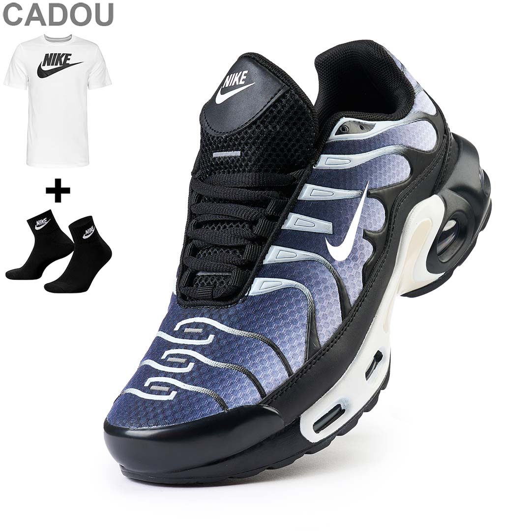 AM Plus Black/Blue – Sneakers Outlet